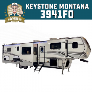 FIRST OF A KIND New Floor Plan!! 2023 Keystone Montana 3941FO Front ...