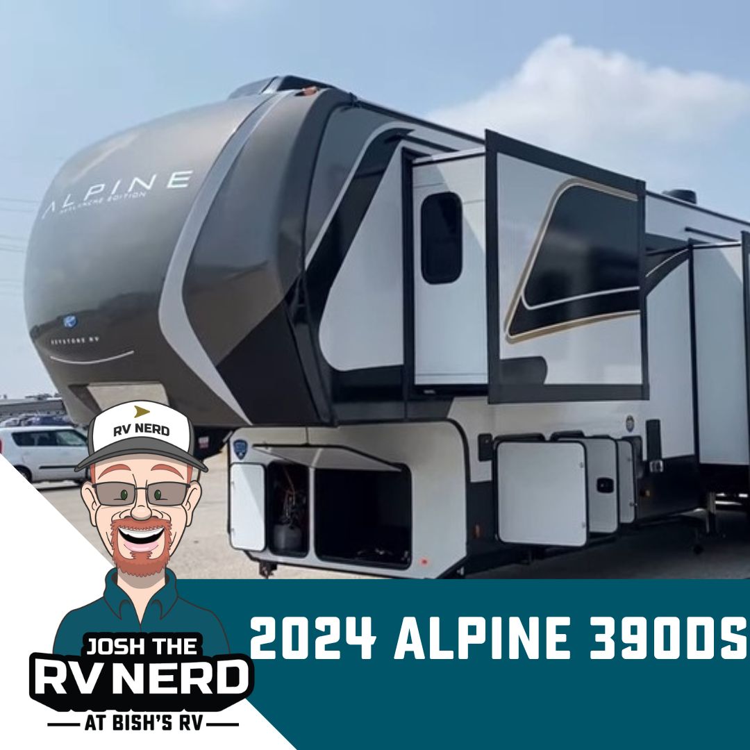 Like a House on Wheels!! 2024 Alpine 390DS Fifth Wheel Trailer
