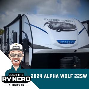 Forest River's New 2024 Alpha Wolf 22SW Travel Trailer