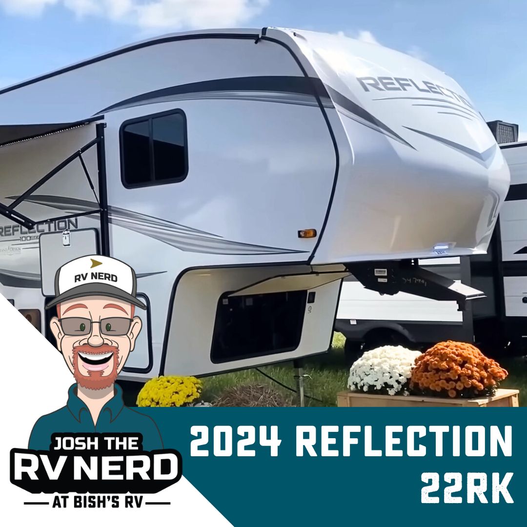 The Smallest Grand Design 5th Wheel Yet! 2024 Reflection 100 Series ...