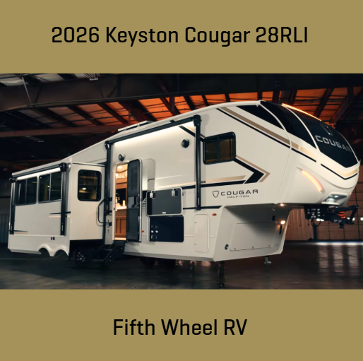 2026 Keystone Cougar 28RLI Review: 41 Feet of Counter Space in a 33 ...