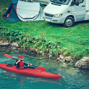 How to Build a Kayak Rack for an RV - Blue Compass RV Blog