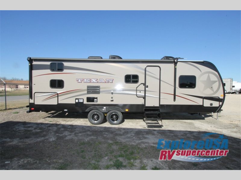 The All New Texan Travel Trailer: Private Label RV Shows Big Texas Pride