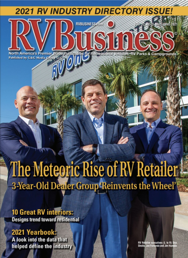 RV RETAILER FEATURED IN RV BUSINESS MAGAZINE - Blue Compass RV Blog