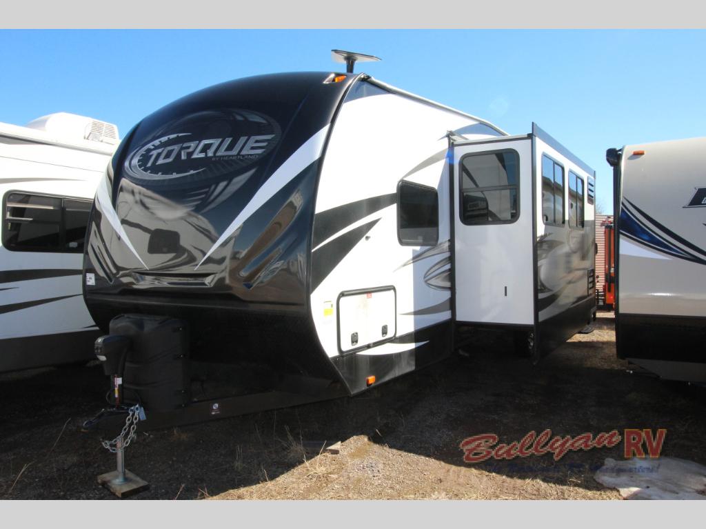 Heartland Torque XLT Toy Hauler Travel Trailer: 5th Wheel Comforts In A ...