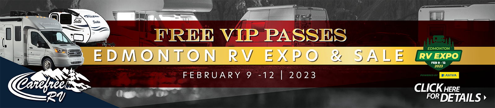 Get FREE VIP Passes to the Edmonton RV Expo & Sale! - Here's How ...