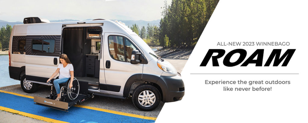 All-New Winnebago Roam | Accessibility Enhanced RV - Colonial RV Blog