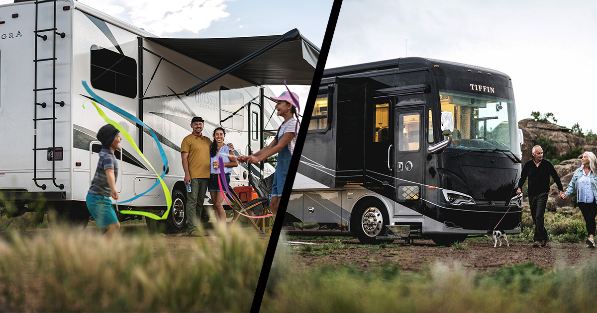 Class A vs. Class C Motorhomes