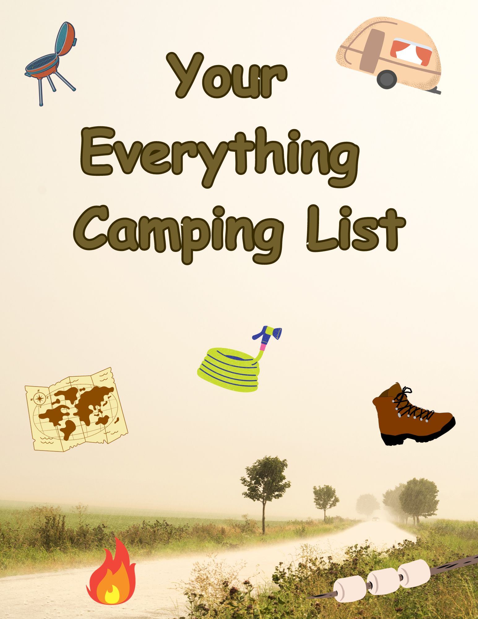 The Everything Camping List...and MORE