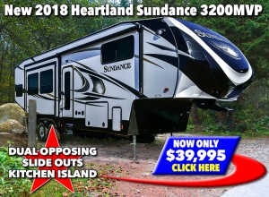 Heartland Sundance 3000MVP: Super Spacious 5th Wheel Floorplan