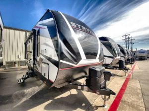 Cruiser Stryker Toy Hauler Travel Trailer Review