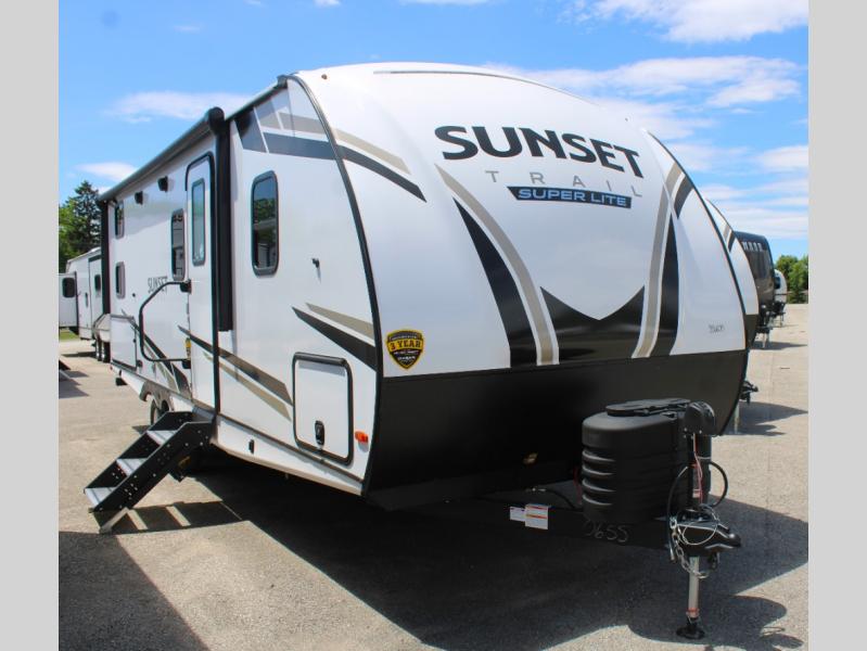 CrossRoads RV Sunset Trail travel trailers