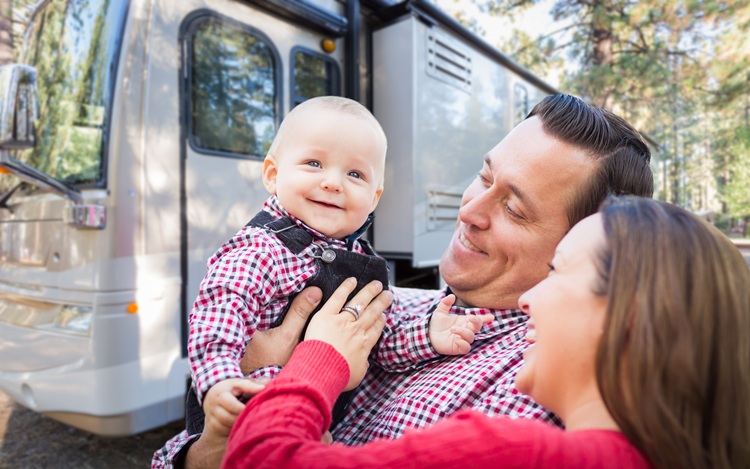 RV Camping with a Baby Tips | Sacramento, CA