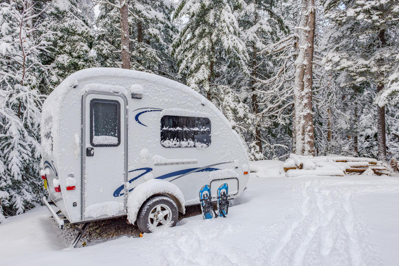 Your Guide to RV Camping in Winter - Jim's Trailer Sales Blog