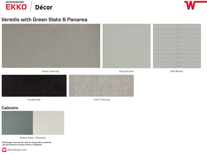 Winnebago EKKO color schemes revealed - Lichtsinn RV Blog