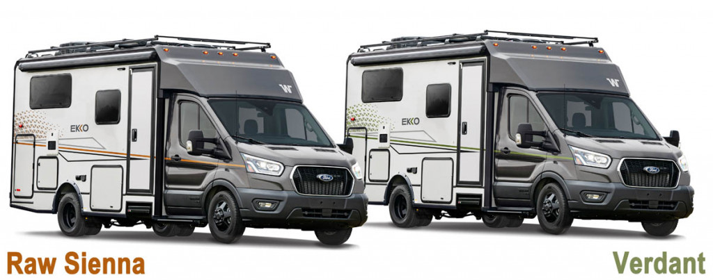 Winnebago EKKO color schemes revealed - Lichtsinn RV Blog