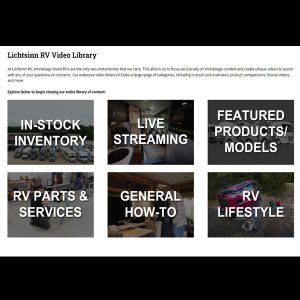 Experience the Best - Lichtsinn RV Video Library