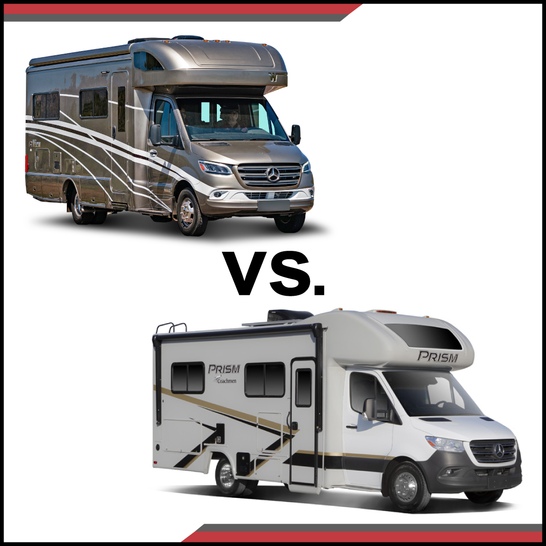 Winnebago View 24J vs. Coachmen Prism 24CB