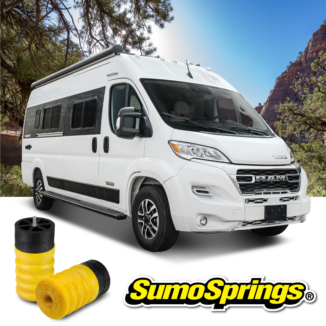 SumoSprings on the Winnebago Travato