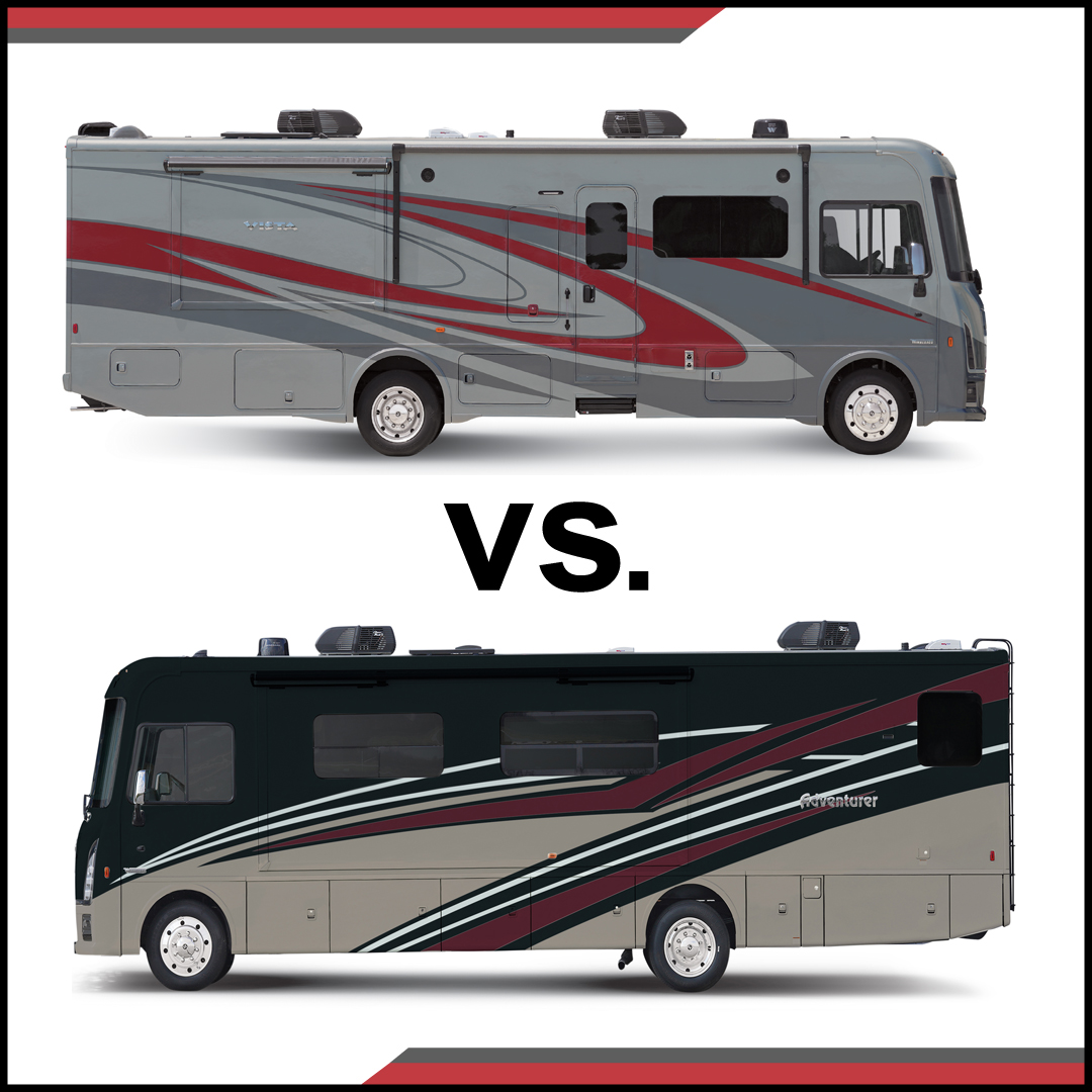 The Winnebago Adventurer vs. The Winnebago Vista