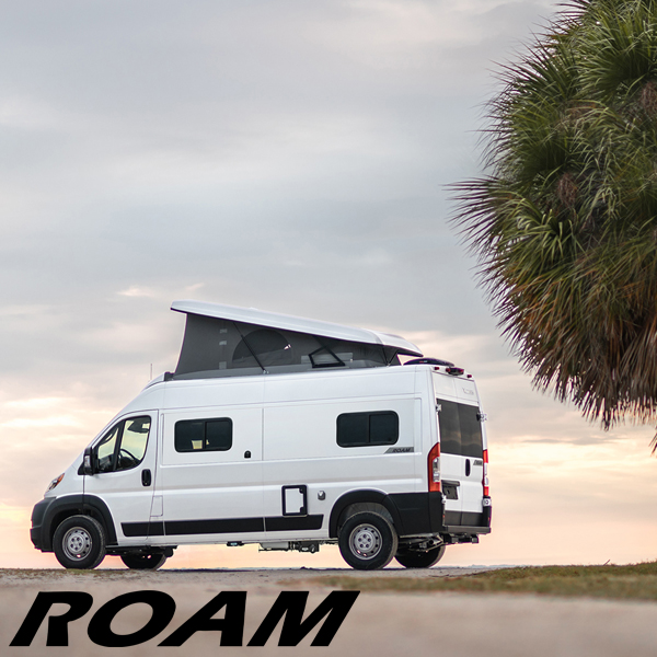 The Winnebago Roam Open Concept Key Features