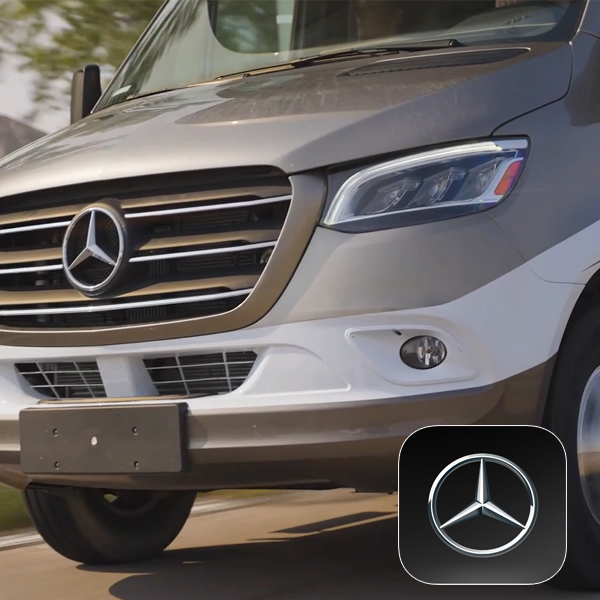 The Mercedes me connect App