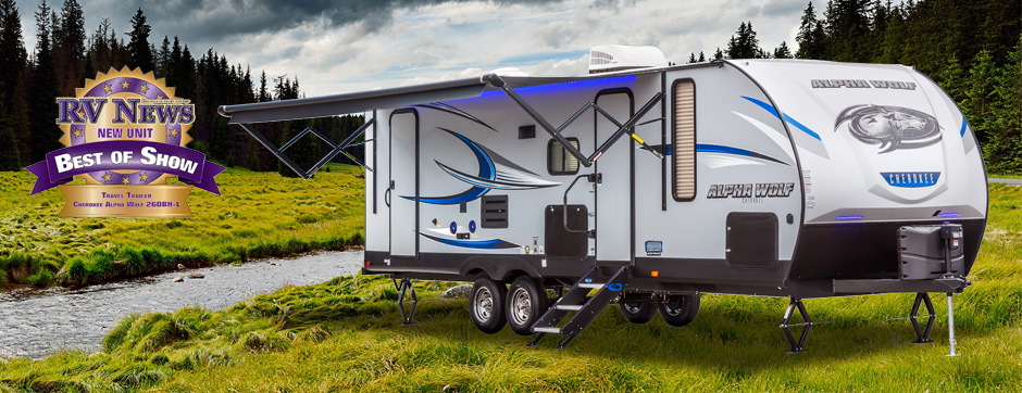 Forest River Cherokee Alpha Wolf Travel Trailer Review: On Top of the ...
