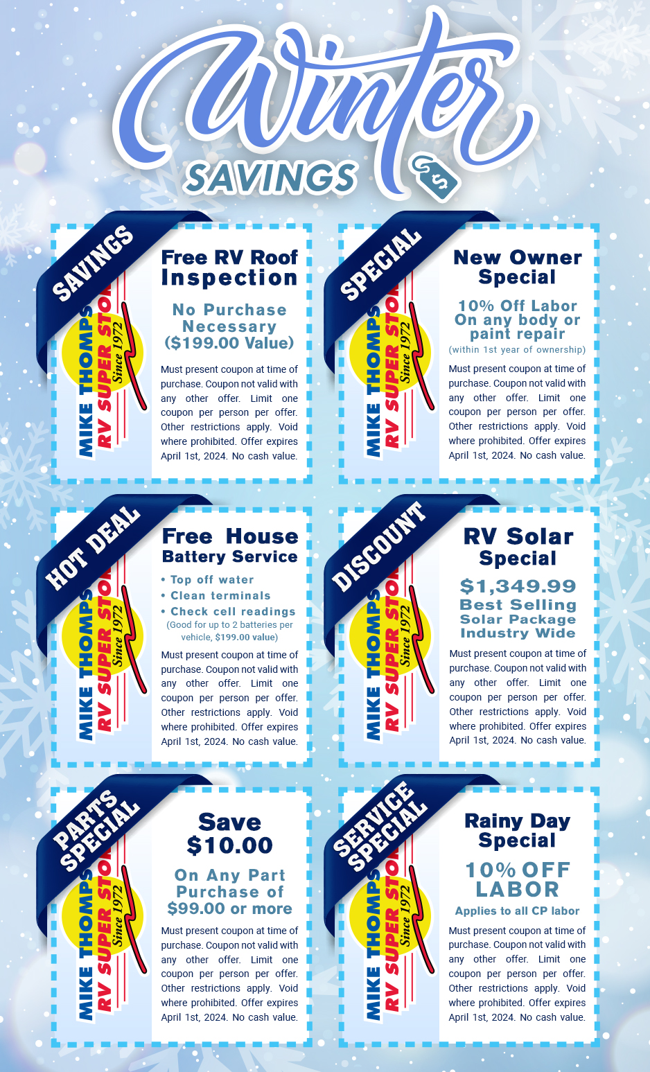 RV Service in Southern California | RV Service and Repair | Mike ...