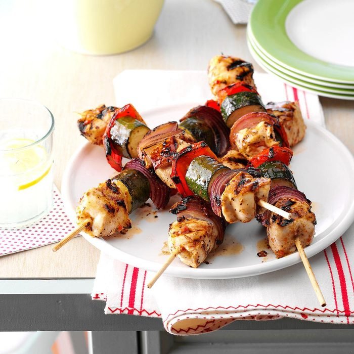 Chicken & Vegetable Kabobs - Plattsburgh RV Store Blog