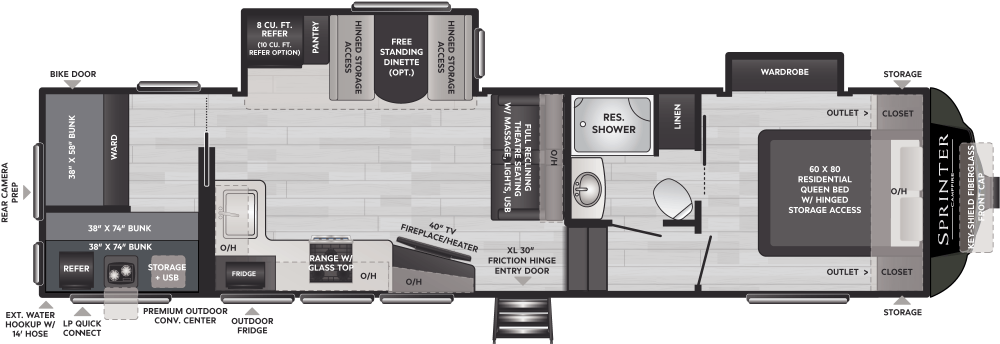 Sprinter Travel Trailer Floor Plans | Floor Roma