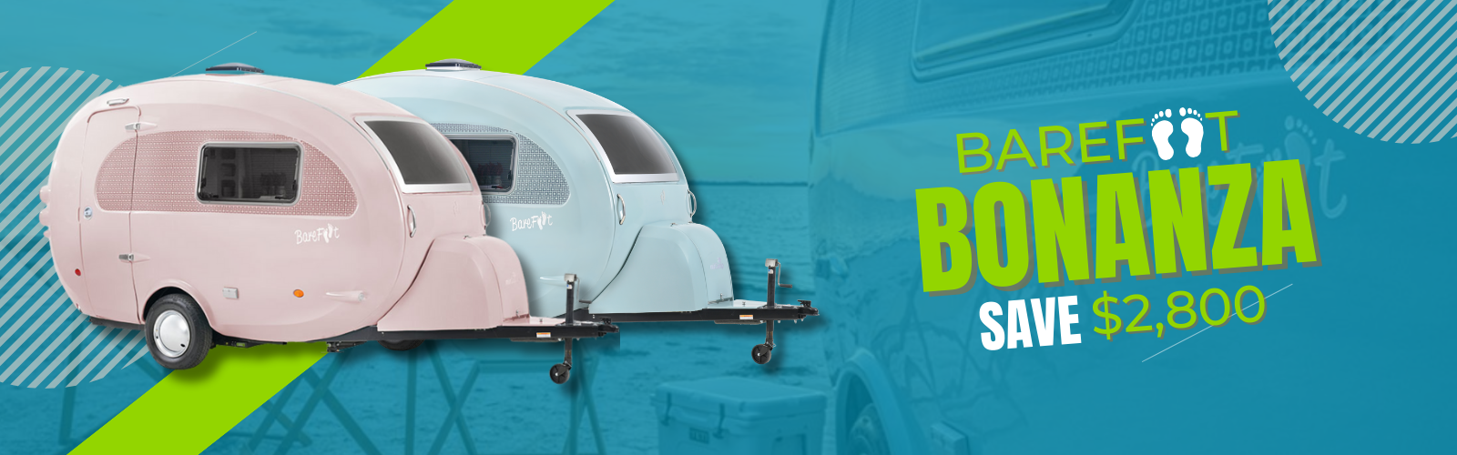 Barefoot Travel Trailer Bonanza