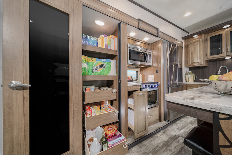 Evolution of RV Kitchen Pantries
