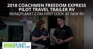 2018 Coachmen Freedom Express Pilot Travel Trailer RV - RVingPlanet.com ...