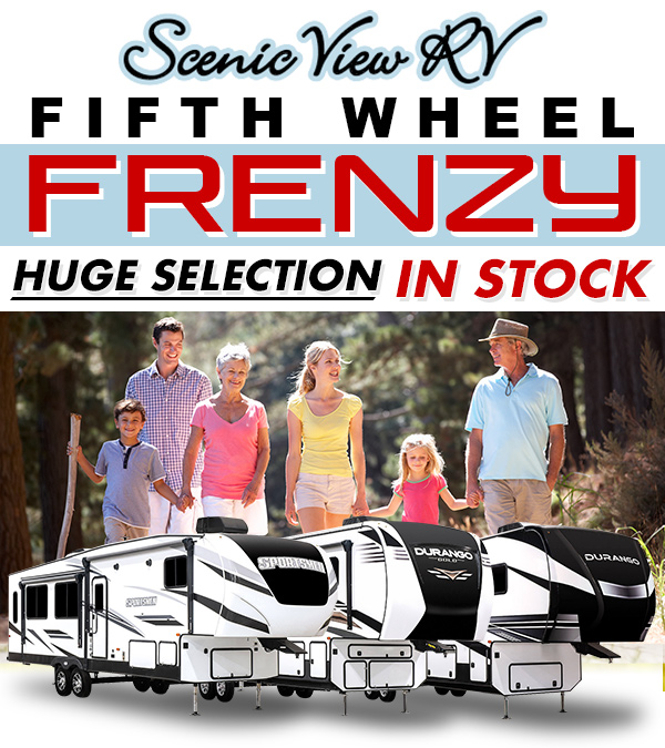 Fifth Wheels For Sale: 4 Deals You Won't Want to Miss! - Scenic View RV ...