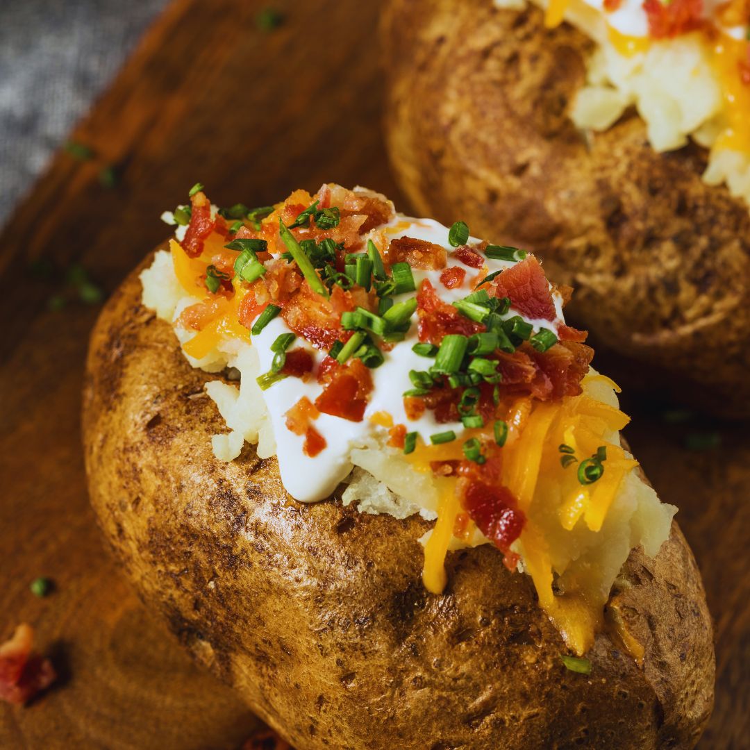 campfire baked potato recipe