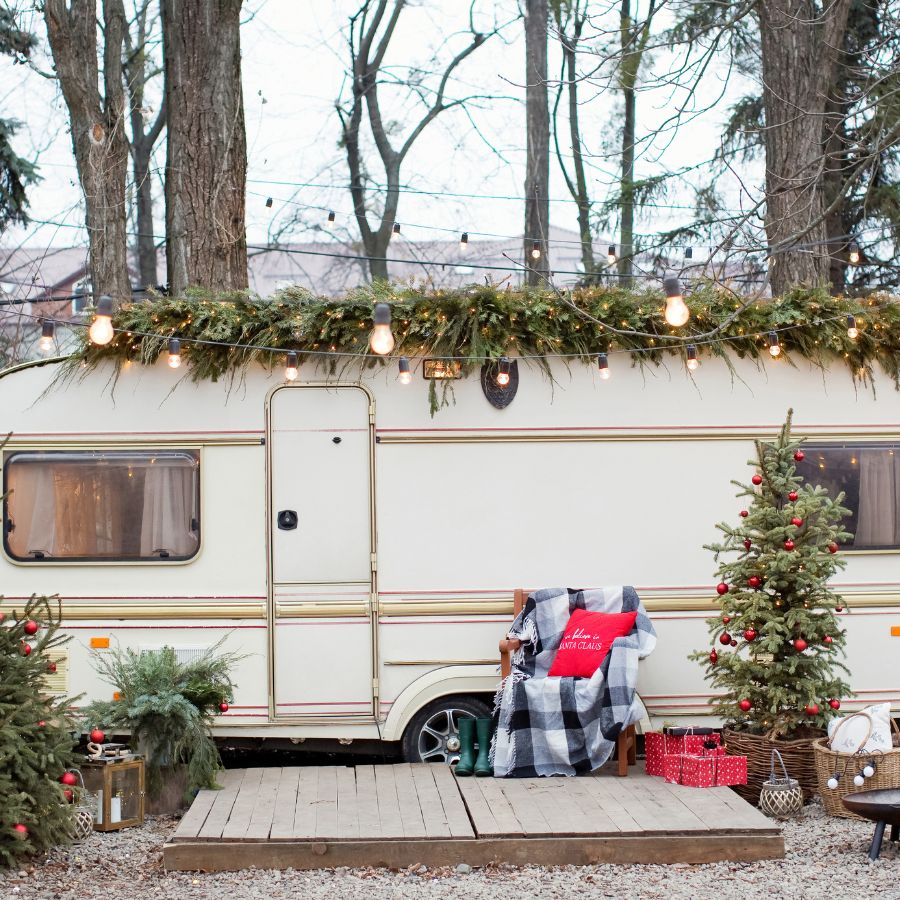 Christmas RV Camping Trip