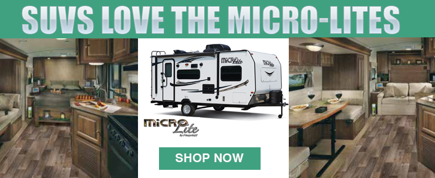 Need an SUV Friendly RV? Take a Look at The Flagstaff Micro-Lite Travel ...