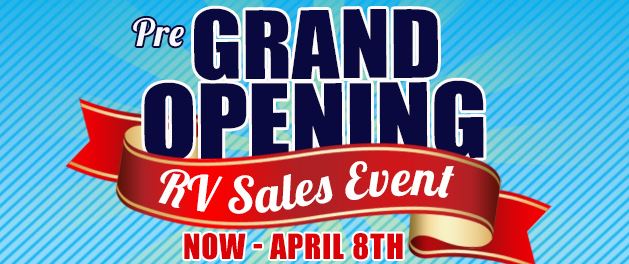 Pre-Grand Opening Sale At The New Wilkin's RV Location in Victor, NY ...