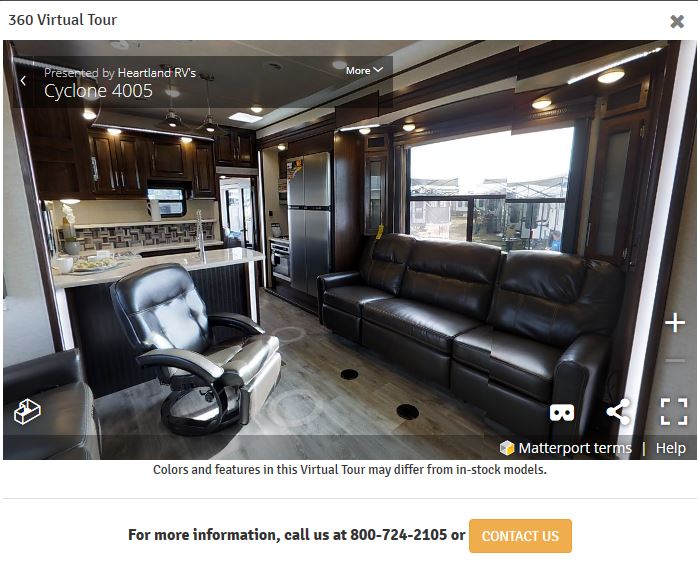 View Our Virtual Tours To Get A Close Up Look Of Your Favorite RV ...