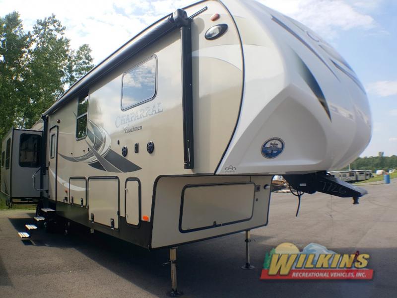 New 2018 Coachmen Chaparral Fifth Wheel On Display At Hershey RV Show ...