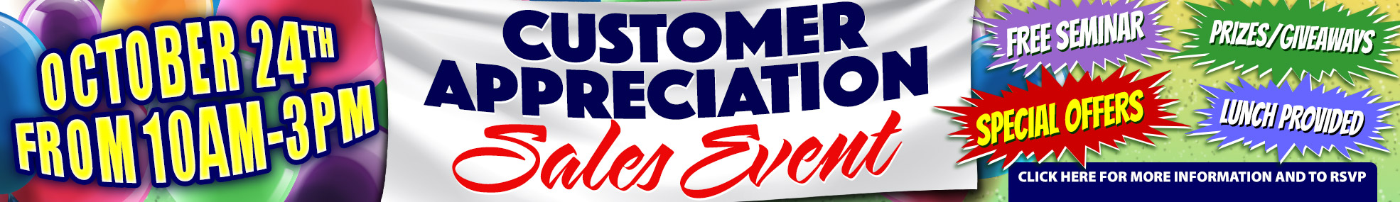 You're Invited: Our Customer Appreciation Sales Event is Better than ...