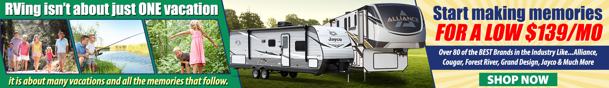 Travel Affordably and Frequently in One of Our New and Used RVs ...