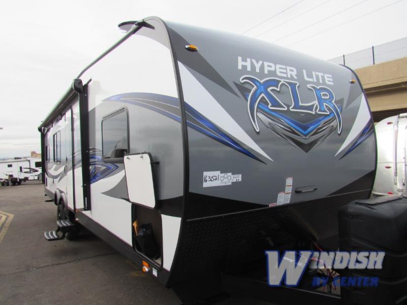 Forest River XLR Boost And Hyper-Lite Toy Hauler Travel Trailers ...