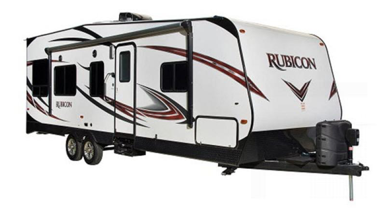Dutchmen Rubicon Toy Hauler Travel Trailer Review: Legendary Quality ...