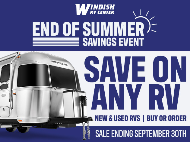 RV Sale: End of Summer Savings Event - Windish RV Blog