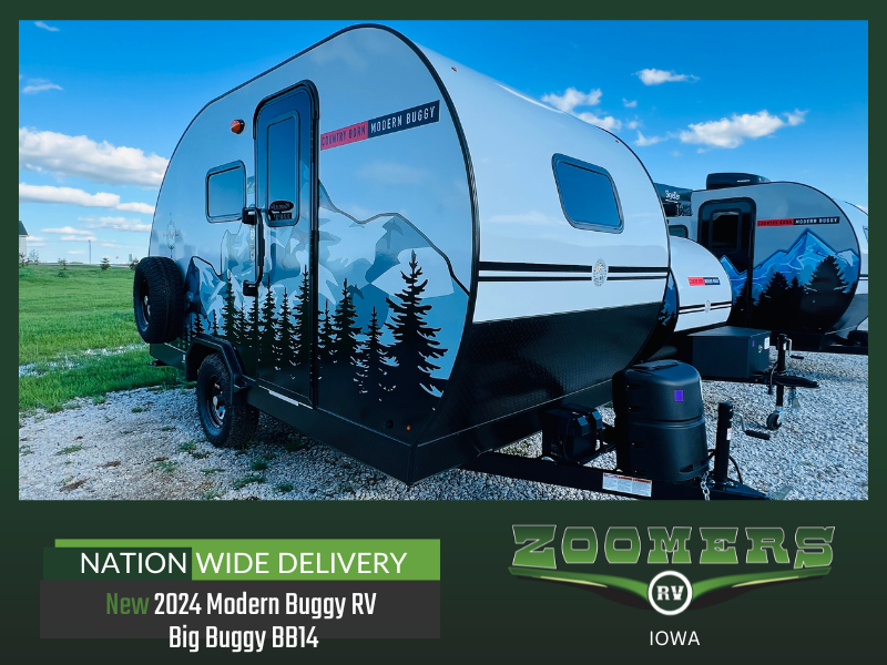 Modern Buggy RV Big Buggy Teardrop Trailer